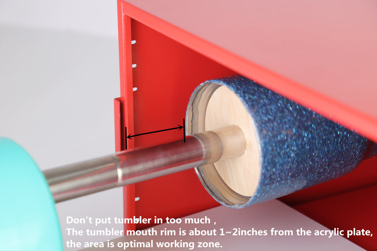 Wonnv Epoxy Resin Dryer Machine for Glitter Tumbler Craft